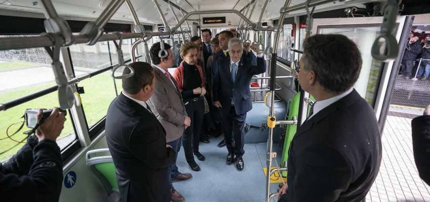 Presidente Piñera anunció nuevo sistema de transportes de la Región del ...