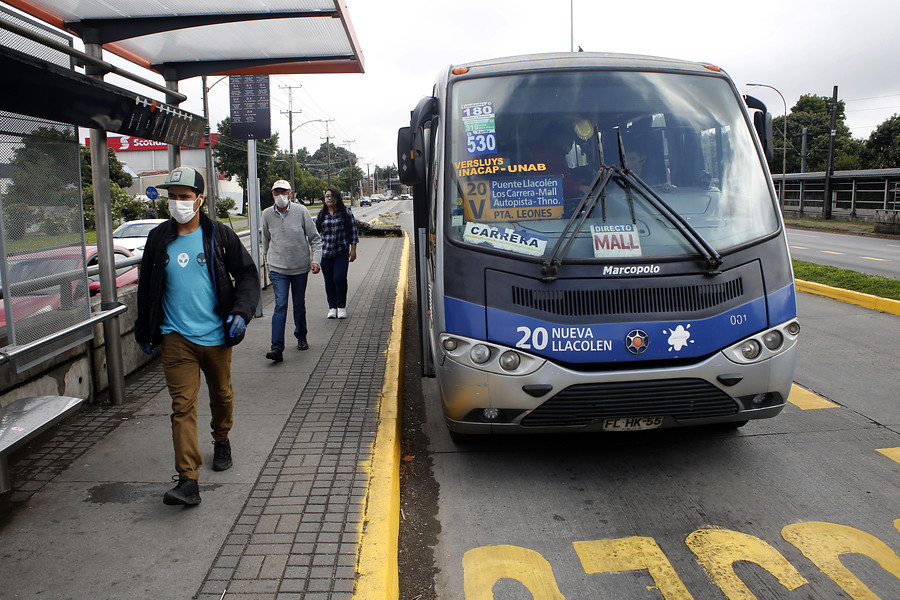 Anuncian paro de microbuses en el Gran Concepción