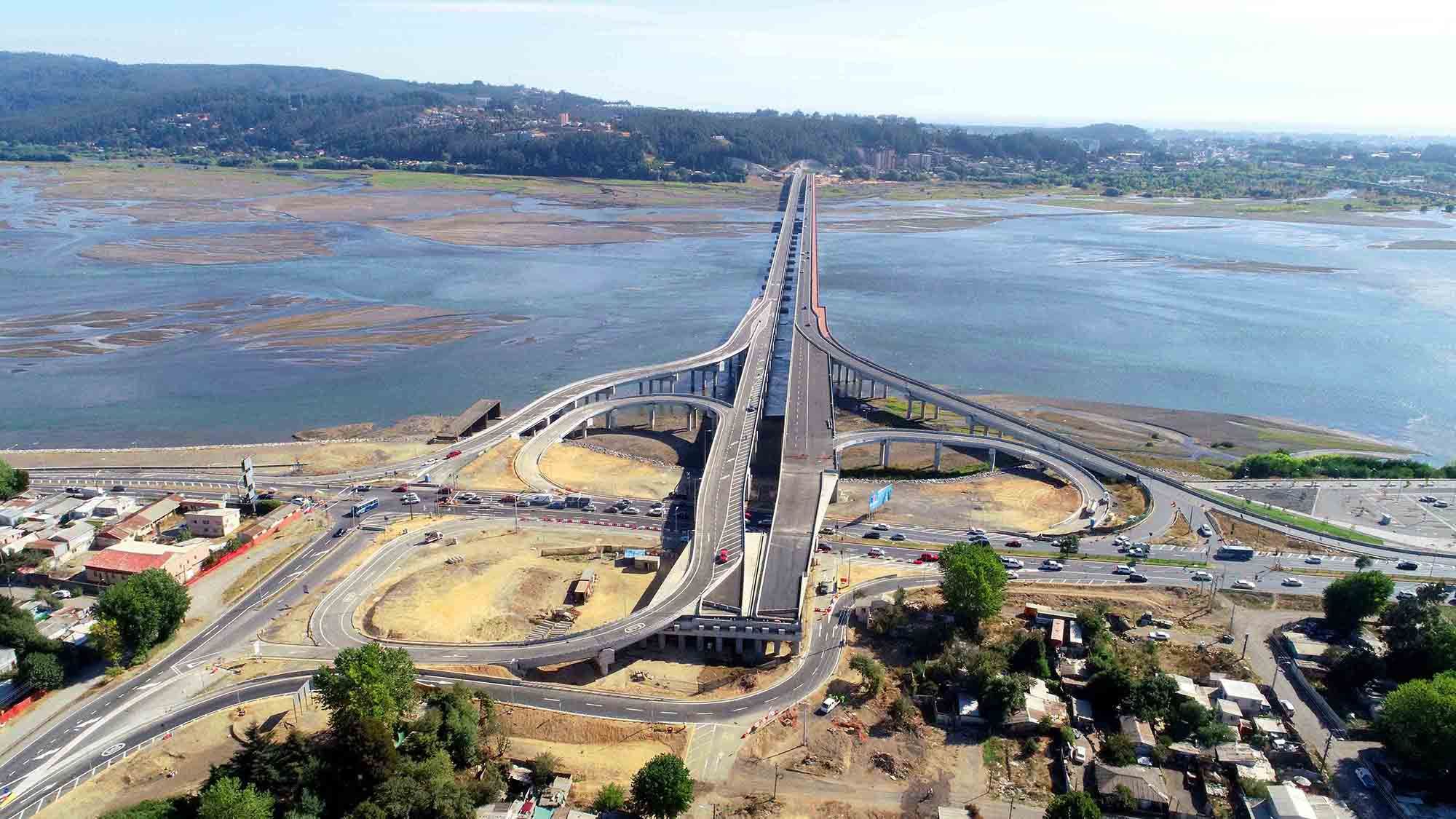 Obras paralizadas en Puente Patricio Aylwin tras quiebre de empresa ...