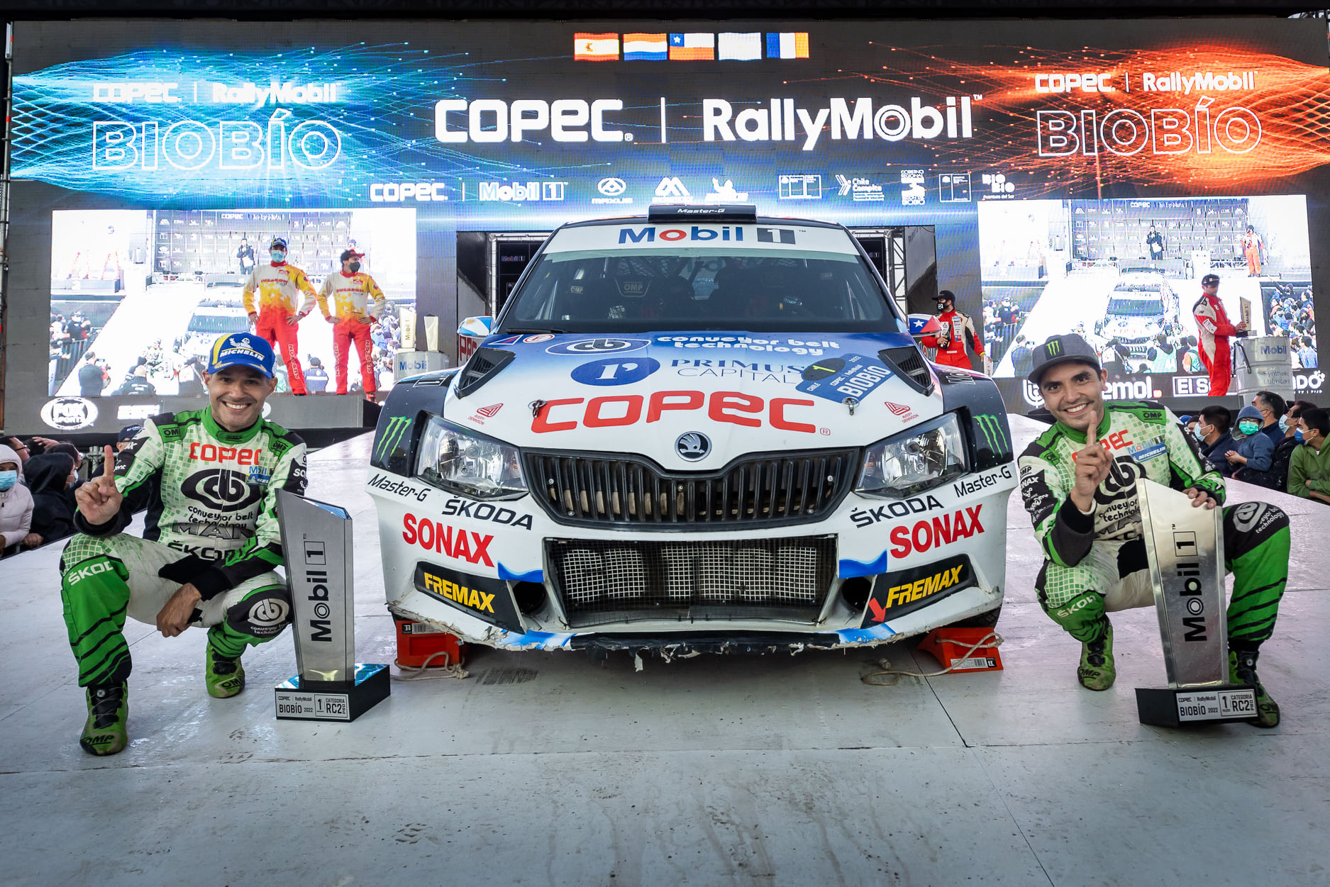 Rally Mobil Biobío: Jorge Martínez fue el más veloz de la primera fecha