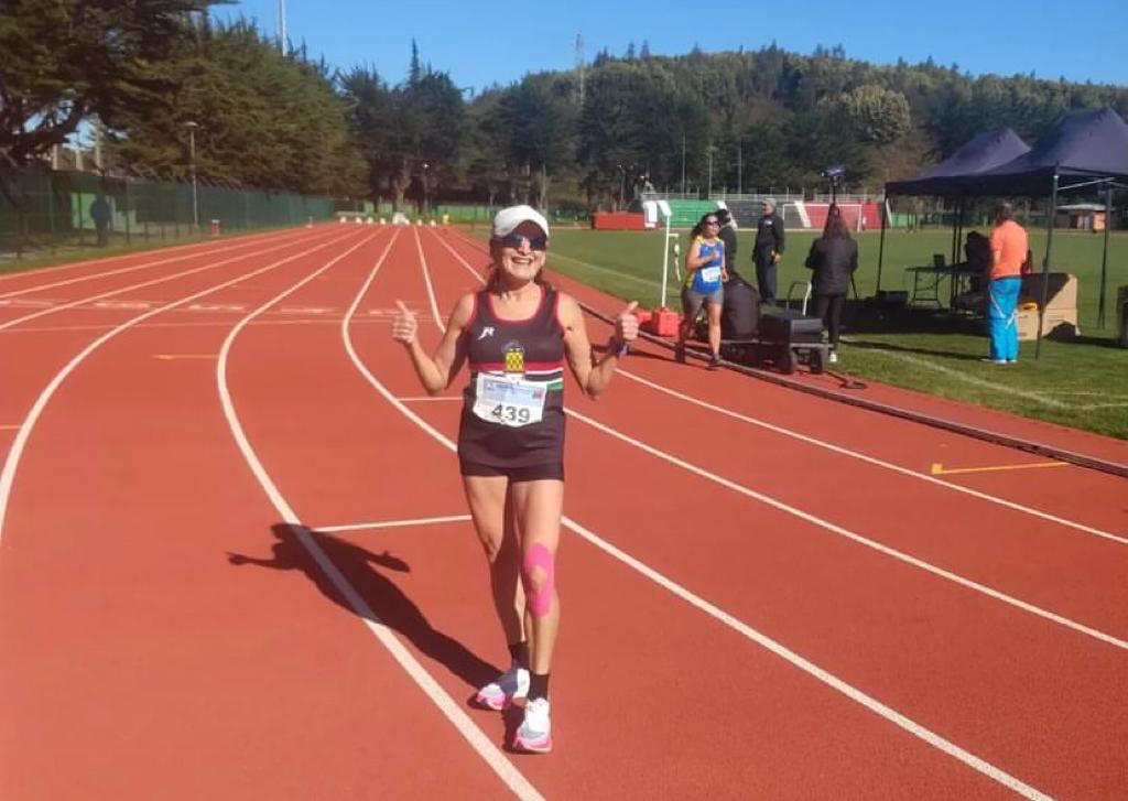 Claudia Catalán: la atleta máster local que batió récord sudamericano ...