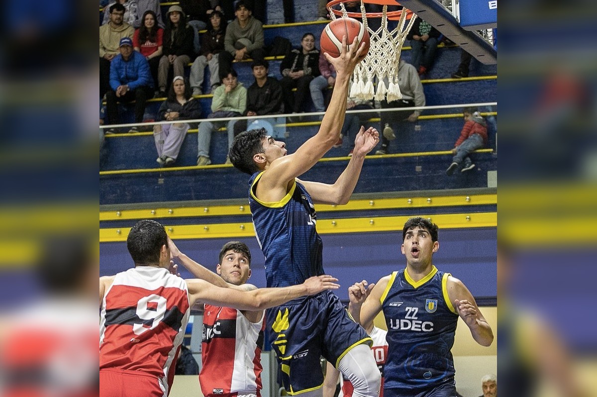 Basket UdeC suma su segundo triunfo en el Campeonato Nacional Universitario