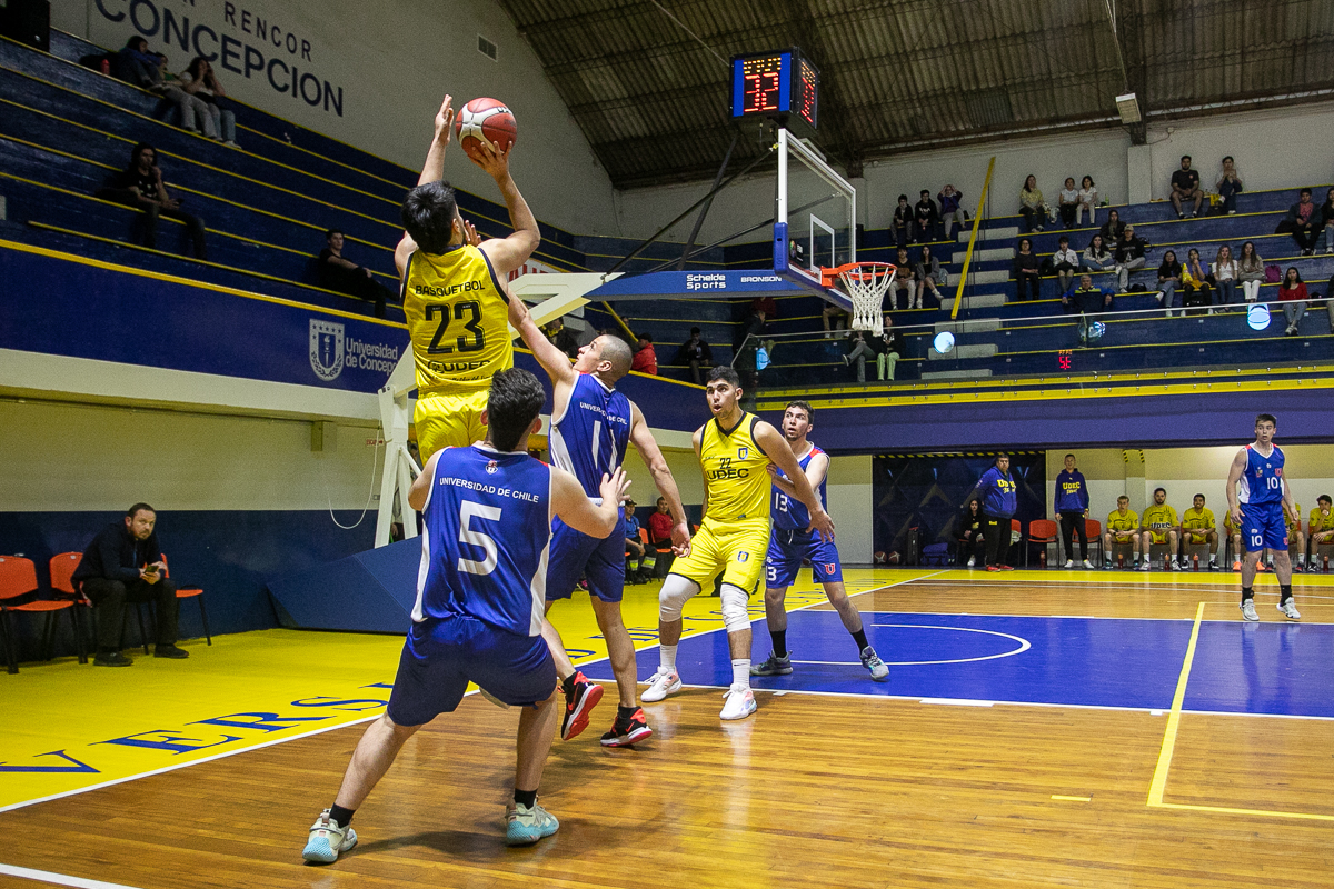 UdeC se quedó con el tercer lugar en el Campeonato Nacional Universitario de Básquetbol Masculino