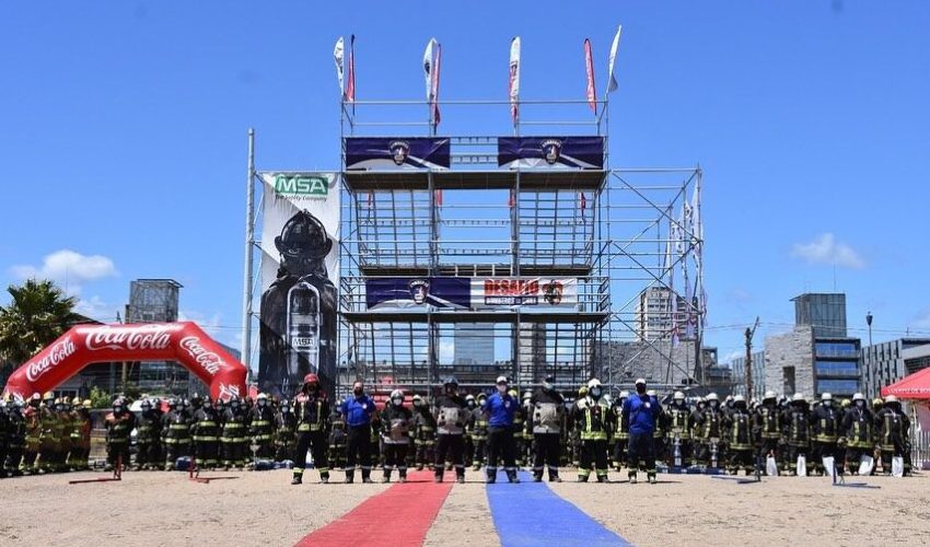 Desafío interno del Cuerpo de Bomberos de Concepción tiene lugar este ...