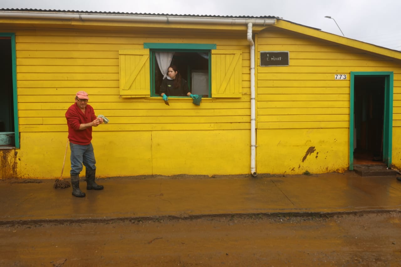 Curanilahue En Alerta Roja Por Riesgo De Desborde Piden Evacuar