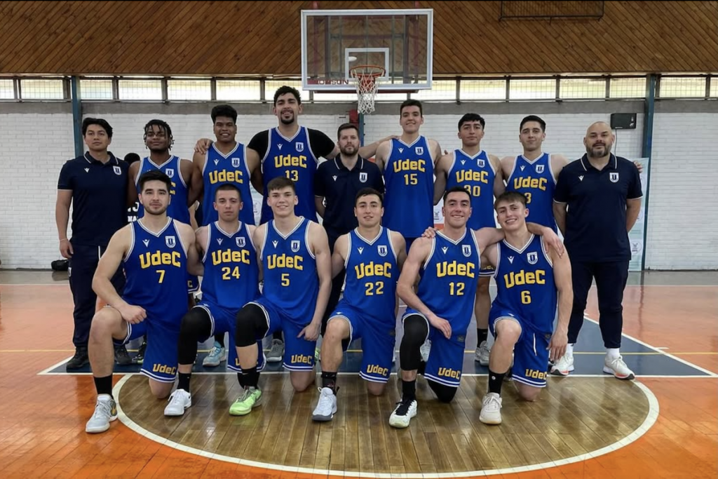 Básquetbol masculino UdeC se subió al podio del Campeonato Nacional Universitario