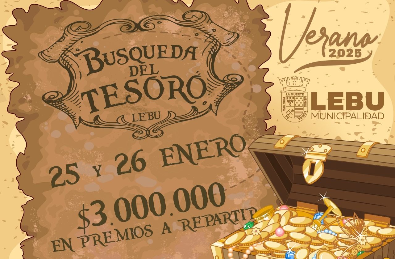 Lebu realizará una nueva edición de la Búsqueda del Tesoro el 25 y 26 ...