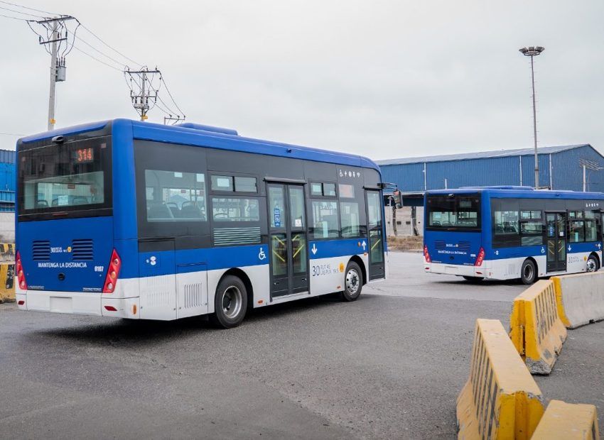 Gran Concepción: llegan al país los nuevos buses eléctricos de la línea ...